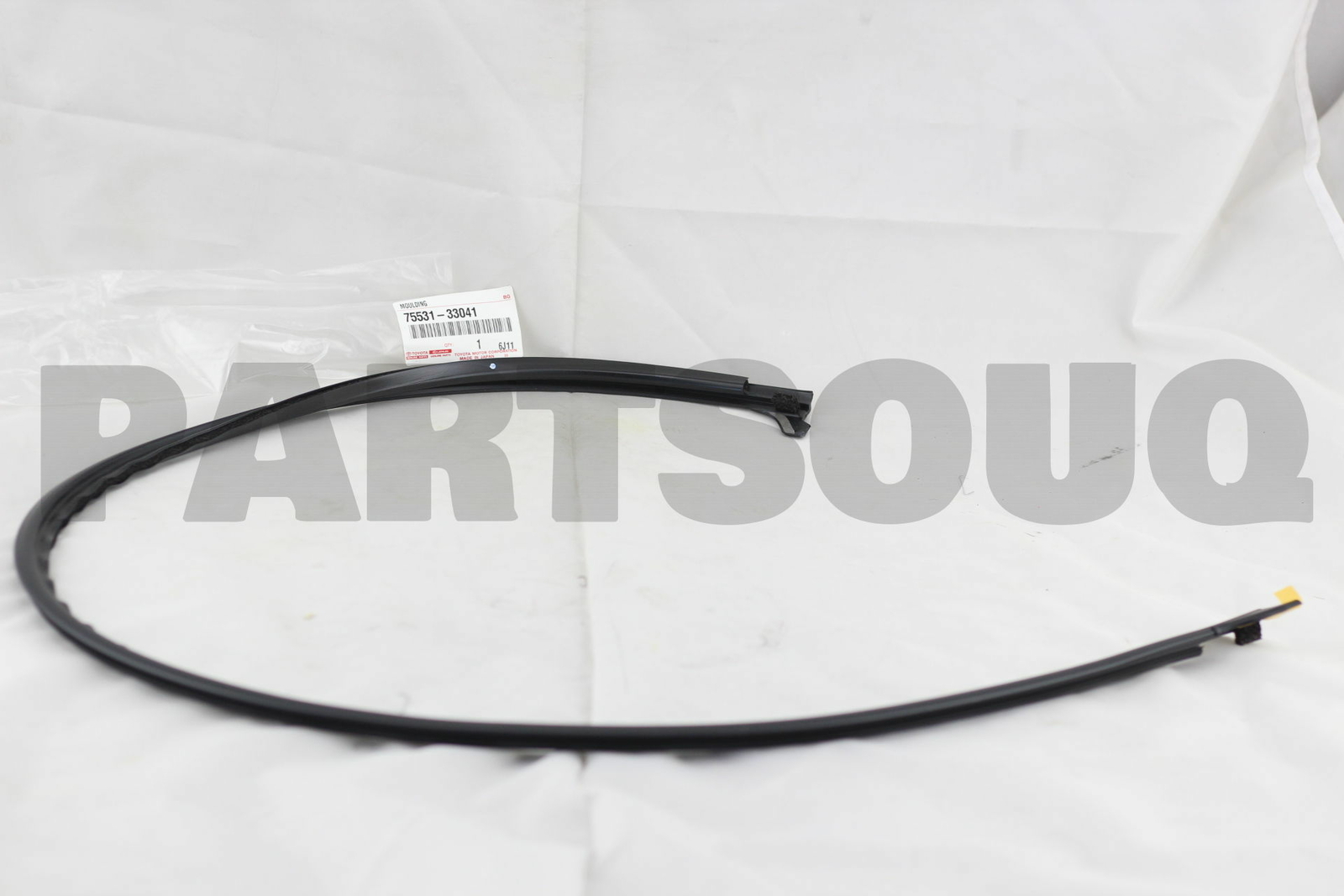 7553133041 Genuine Toyota MOULDING, WINDSHIELD, OUTER UPPER 75531-33041 ...