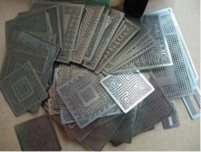 479pcs Directly Heating BGA Repair Reball Stencil BGA reballing cpu ...
