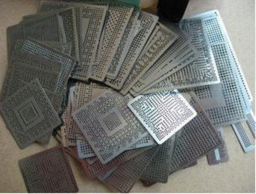 479pcs Directly Heating BGA Repair Reball Stencil BGA reballing cpu ...