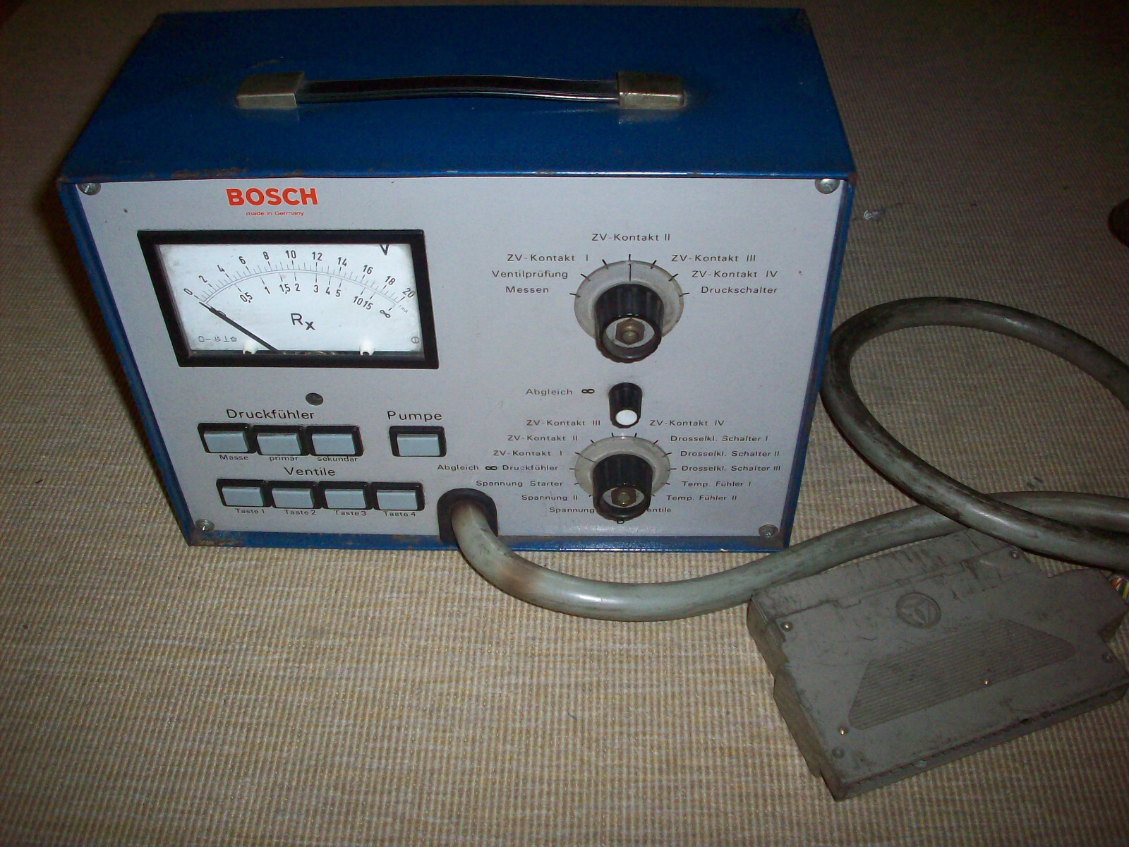 BOSCH D-Jetronic Tester EFAW 228 MOTORTESTER 0 681 500 000 | eBay