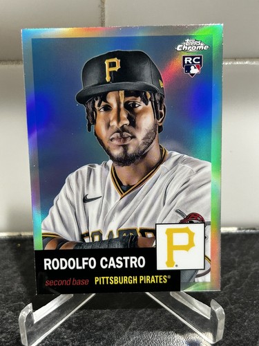 2022 Topps Chrome Platinum Rodolfo Castro RC #365 Refractor Pittsburgh ...