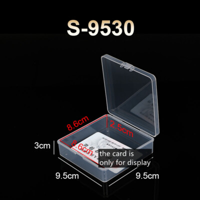 5pcs 3x9.5x9.5cm Mini Square Toolbox Box Container Storage Case Box ...