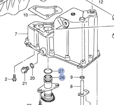 Genuine Suzuki Grand Vitara GV 05-2015 Moteur Carter D'huile Pan ...