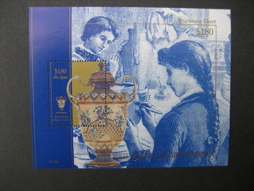 NEW ZEALAND 1993 ROYAL DOULTON MINIATURE SHEET NHM SG MS 1719 | eBay UK