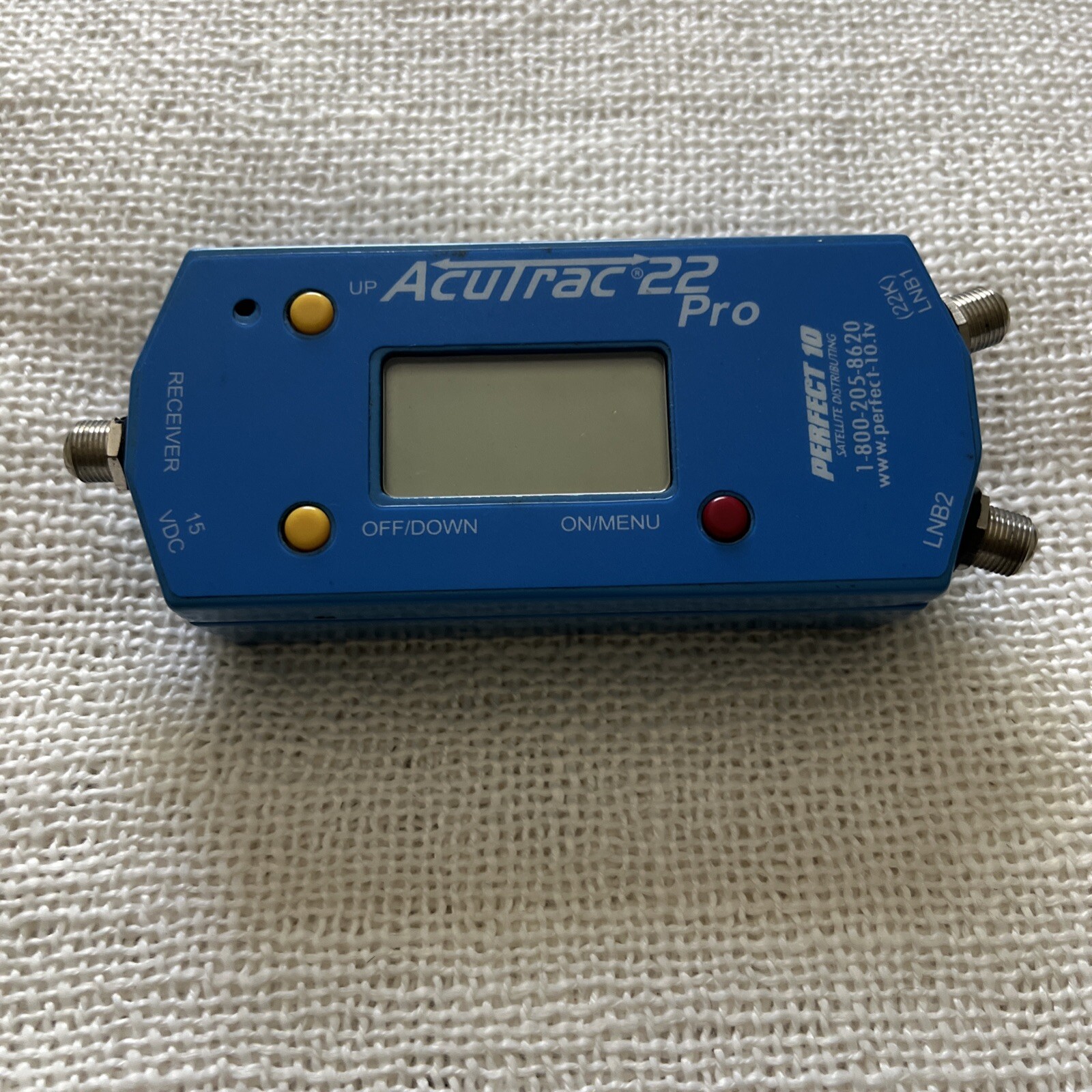 Acutrac 22 MKII Pro Satellite Signal Meter w/Case Power Adapter | eBay