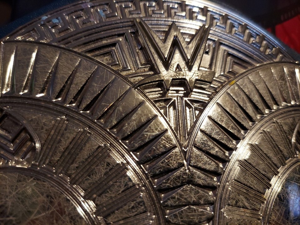 Mattel Wrestling WWE Smackdown Tag Team Championship Belt Kid Size WWF ...