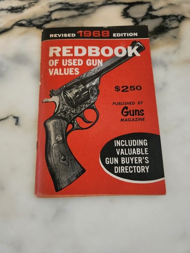 Vintage/Rare/Collectors (1968) Red Book Of Used Gun Values, OLD-BUT ...