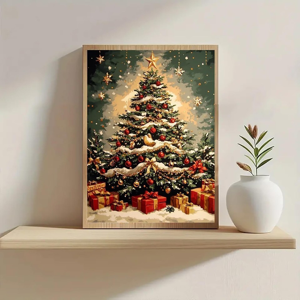 Winter Christmas Tree Star Diamond Art Kits for Adults, 5D | eBay