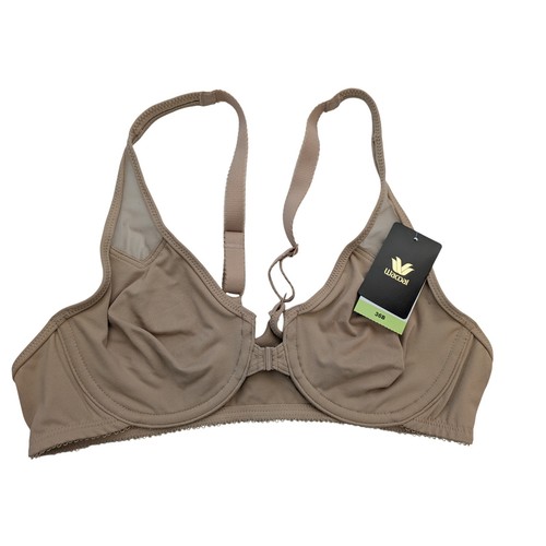 Body by Wacoal 65124 Racerback Underwire Bra Size 36B Beige Front Close ...