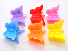 50 Mixed Color Plastic Butterfly Mini Hair Claw Clips Clamp for Kids | eBay