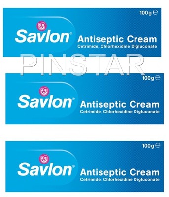3 X 100g Savlon Antiseptic Cream~ cuts~insect~bites~ nappy rash ...