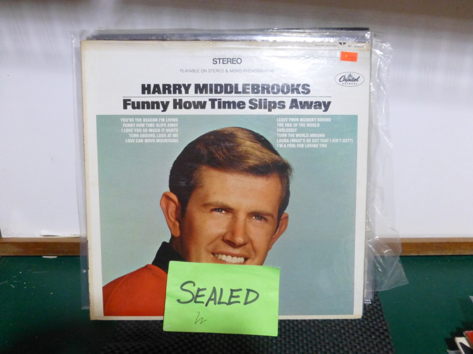 HARRY MIDDLEBROOKS FUNNY HOW TIME SLIPS AWAY ATLANTA SEALED VINYL LP | eBay