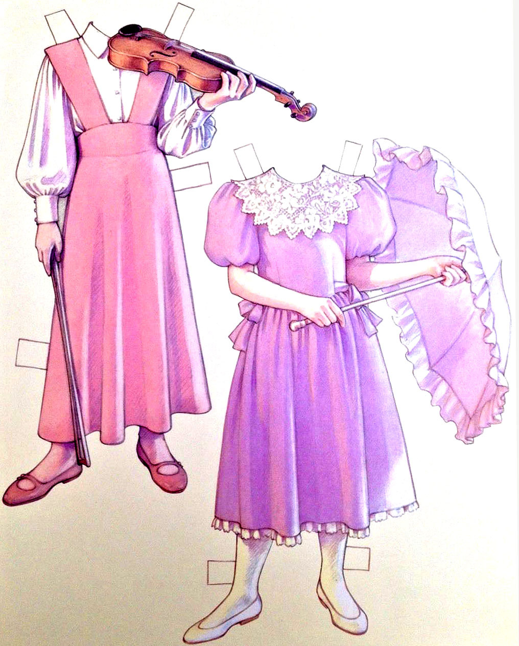 ROSEBROOKE SCHOOL SHANNON Paper Doll PRISTINE CONDITION EBAY BEST! | eBay