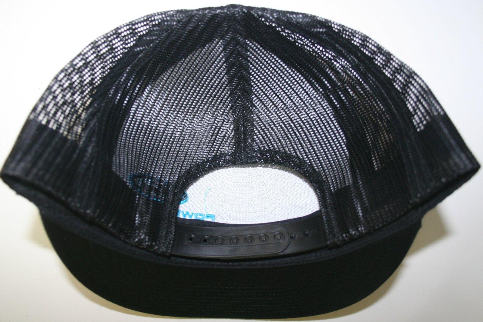 Ford Powerstroke Trucker Flat Bill Ball Cap Hat Snap Back Mesh Classic ...