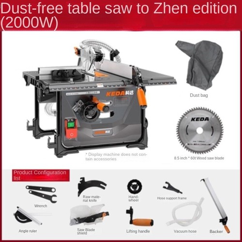 Carpentry Dustless Multifunctional Solid Wood Floor Cutting Sliding ...