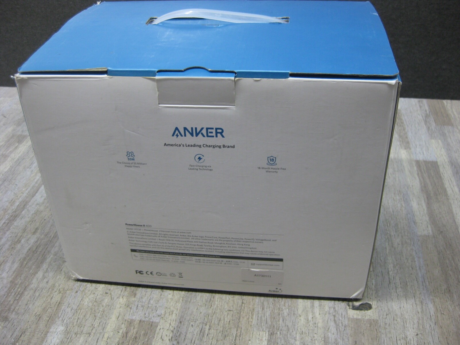 Anker PowerHouse II 400W Generator Outdoor Emergency Power Station NICE ...