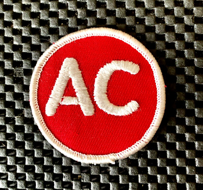 AC AUTOMOBILE EMBROIDERED SEW ON ONLY PATCH LUXURY AUTOMOBILES 2 1/2 ...