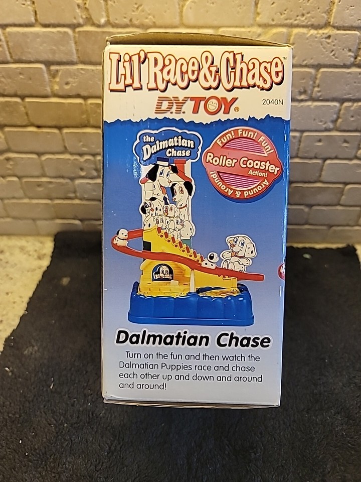 Vintage RARE 1995 Dah Yang DY Toy Lil Race And Chase Dalmatian Chase ...