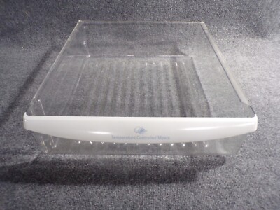 240342805 FRIGIDAIRE KENMORE REFRIGERATOR SNACK PAN DRAWER WHITE TRIM ...