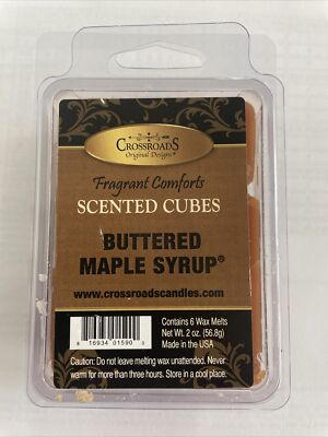 Crossroads Scented Cubes 2 Oz. - Buttered Maple Syrup | eBay