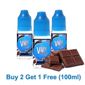 100ml E Liquid Vape Juice 70/30 VG/PG-0mg - 1.5mg - 3mg - 6mg Chocolate ...