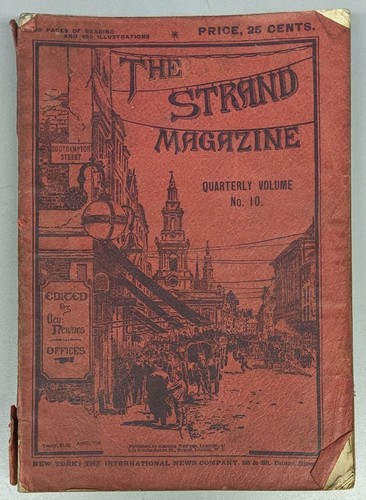 1898 The Strand Magazine Quarterly Volume No.10 April 1898 | eBay