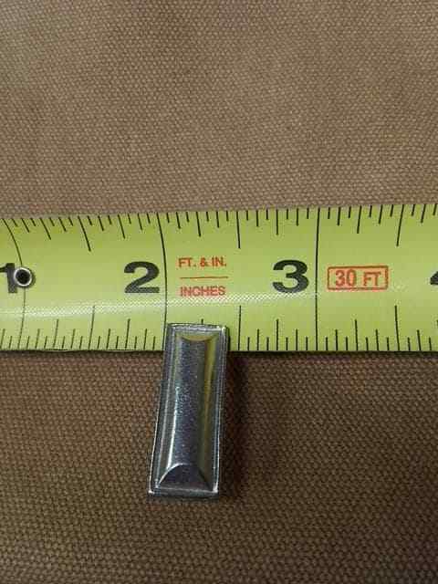 WWI US Army/USMC Officer 1st LT. Bars Coffin Style, full size Insignia ...