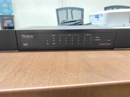 Araknis AN-300-RT-4L2W Gigabit Network Switch, 4-Port LAN, with ...
