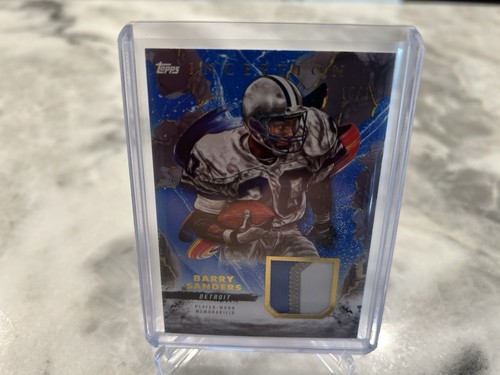 Barry Sanders 2024 Topps Inception 3 Color Patch 10/10 | eBay