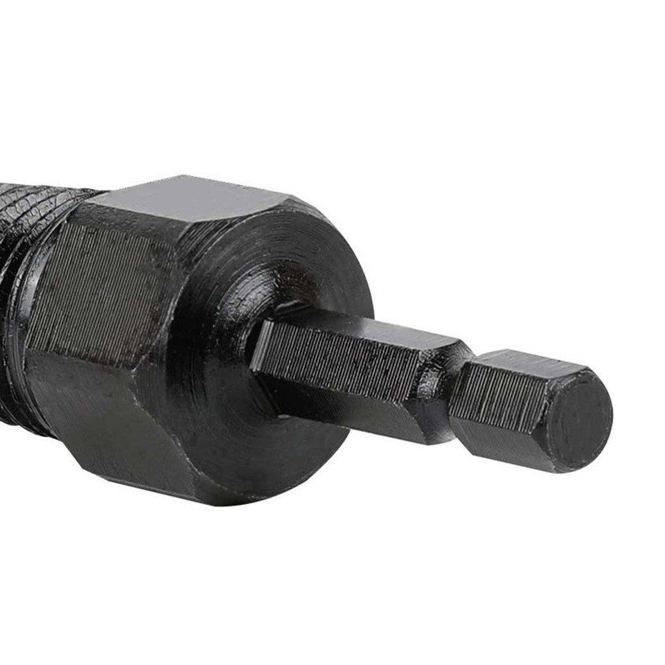Hex Shank Screw Extractor 3 Piece Set for 1/2 3/4 and 1 Inch Pipe ...