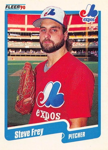 Steve Frey 1990 Fleer Update U-28 Montreal Expos | eBay