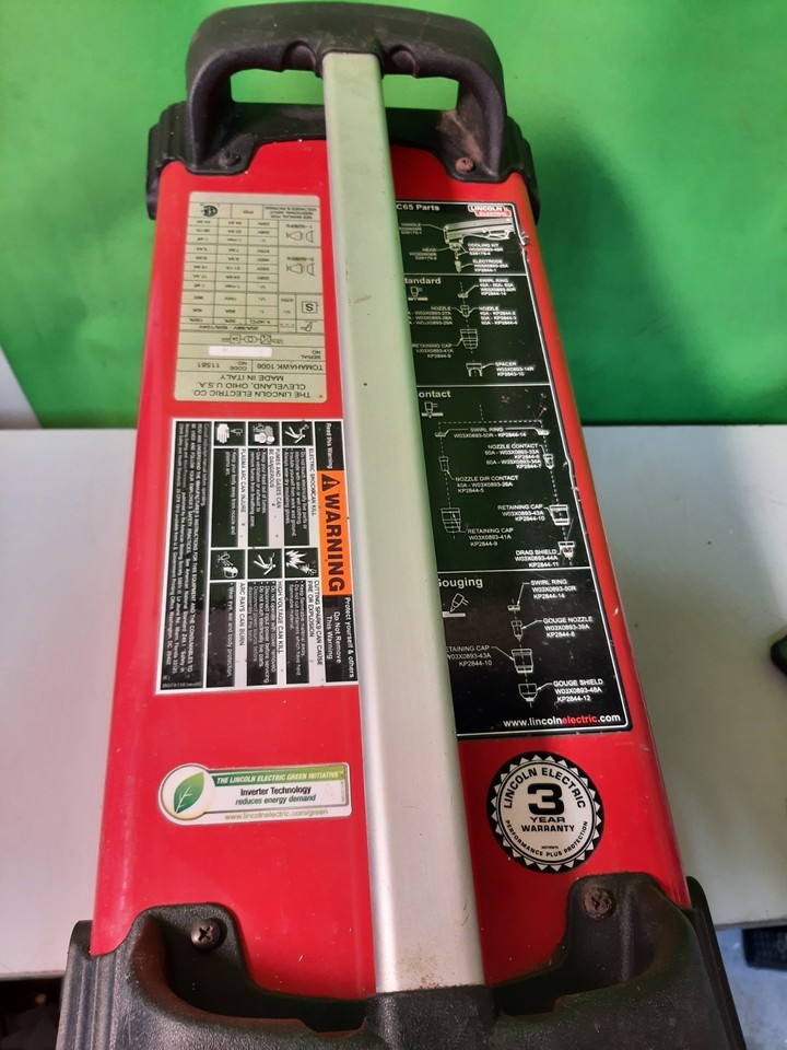 LINCOLN ELECTRIC Tomahawk 1000 Plasma Cutter | eBay