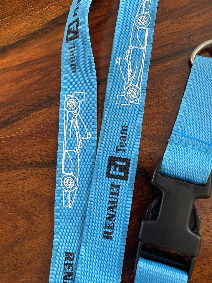 Vintage Formula 1 Team Renault Lanyard | eBay UK