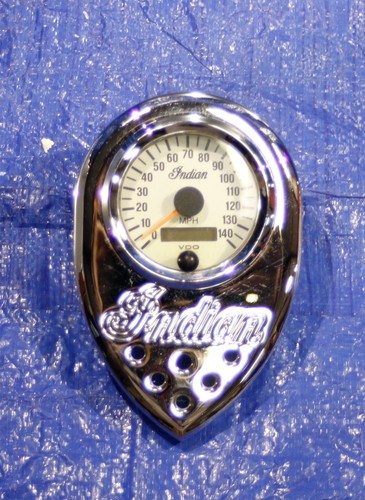 Gilroy Indian VDO Speedometer and Bezel | eBay