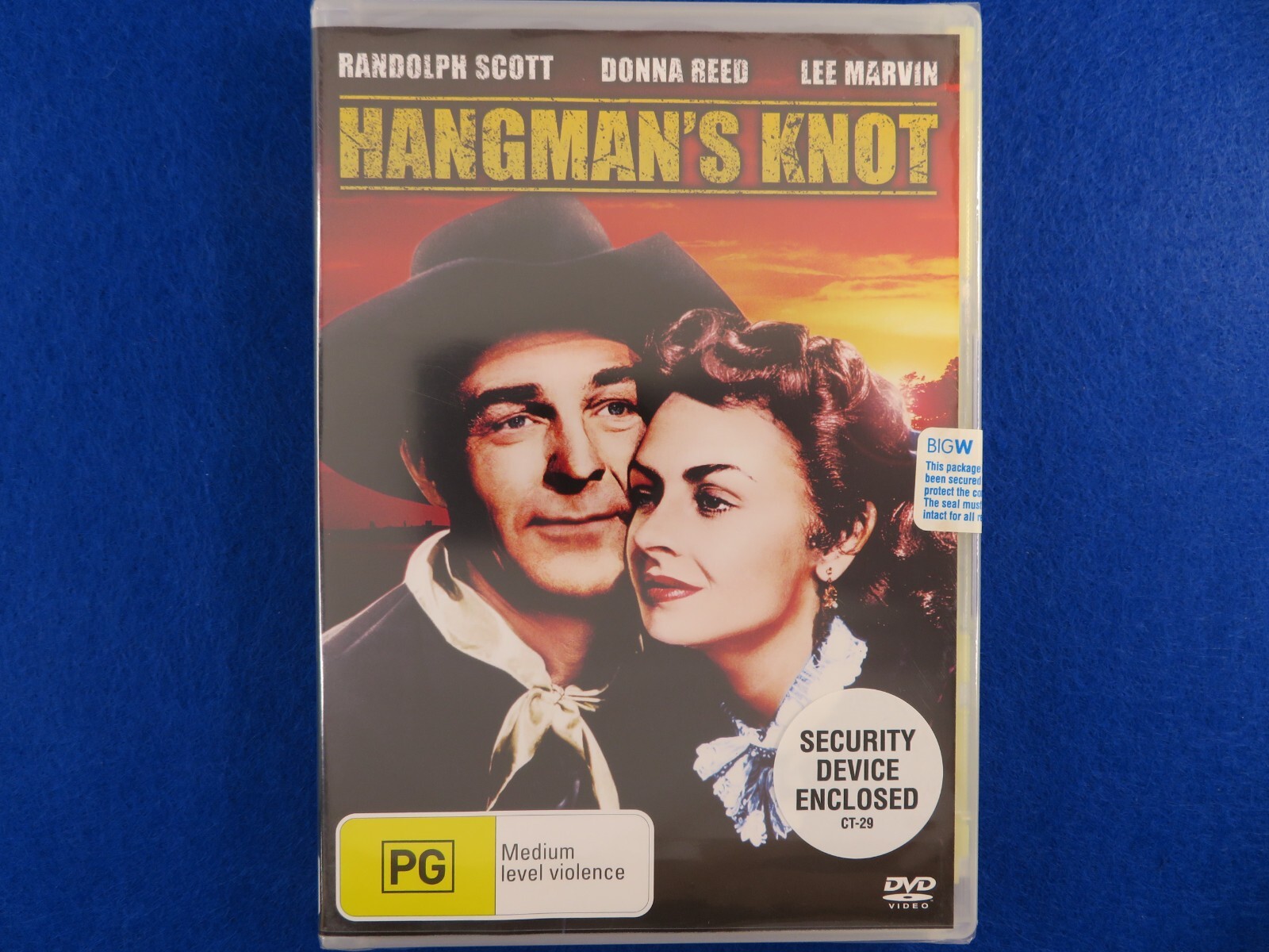Hangman's Knot DVD 1952 Western VGC Randolph Scott Lee Marvin Hangmans ...