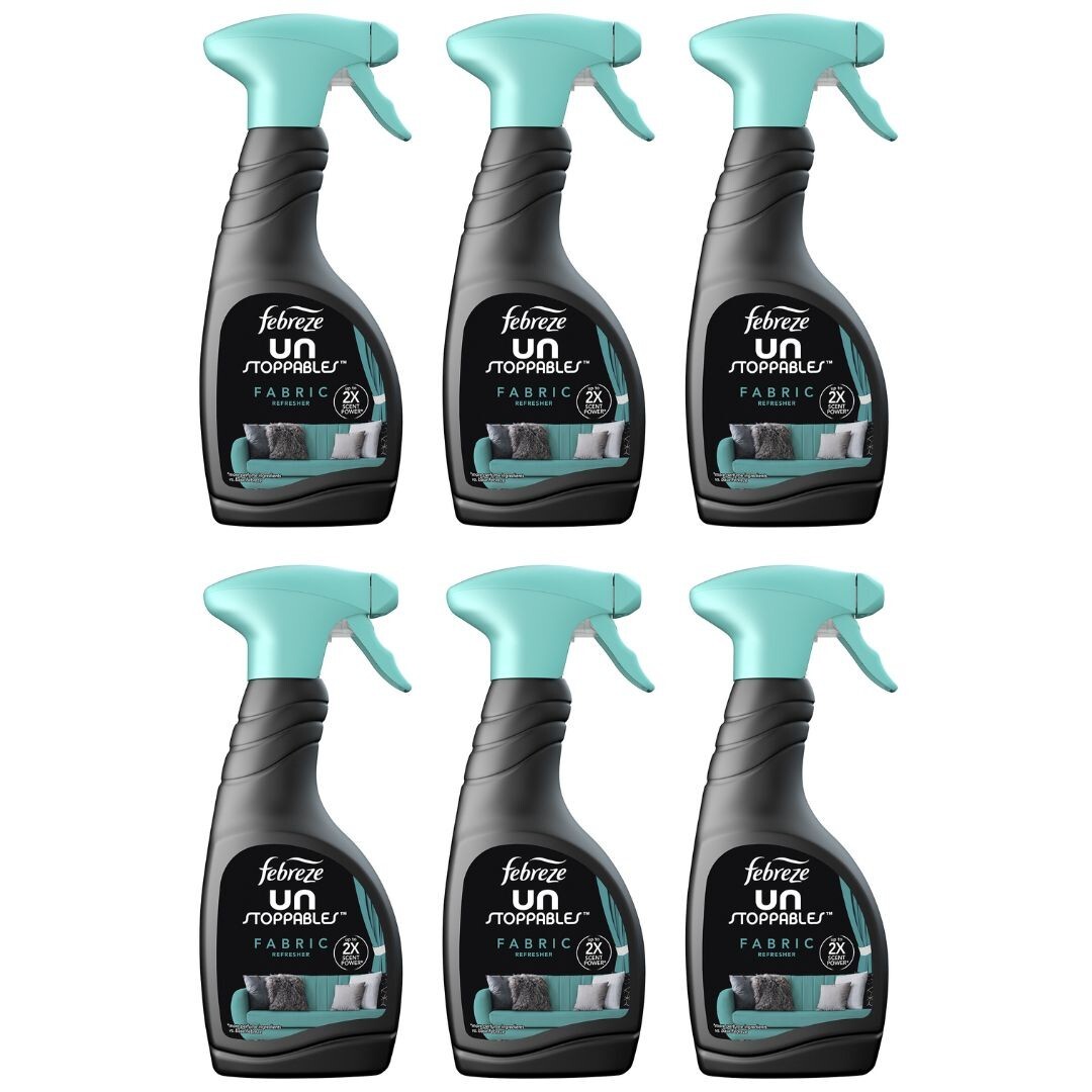 Febreze Unstoppables Fabric Refresher Spray 500ML x 6 | eBay UK