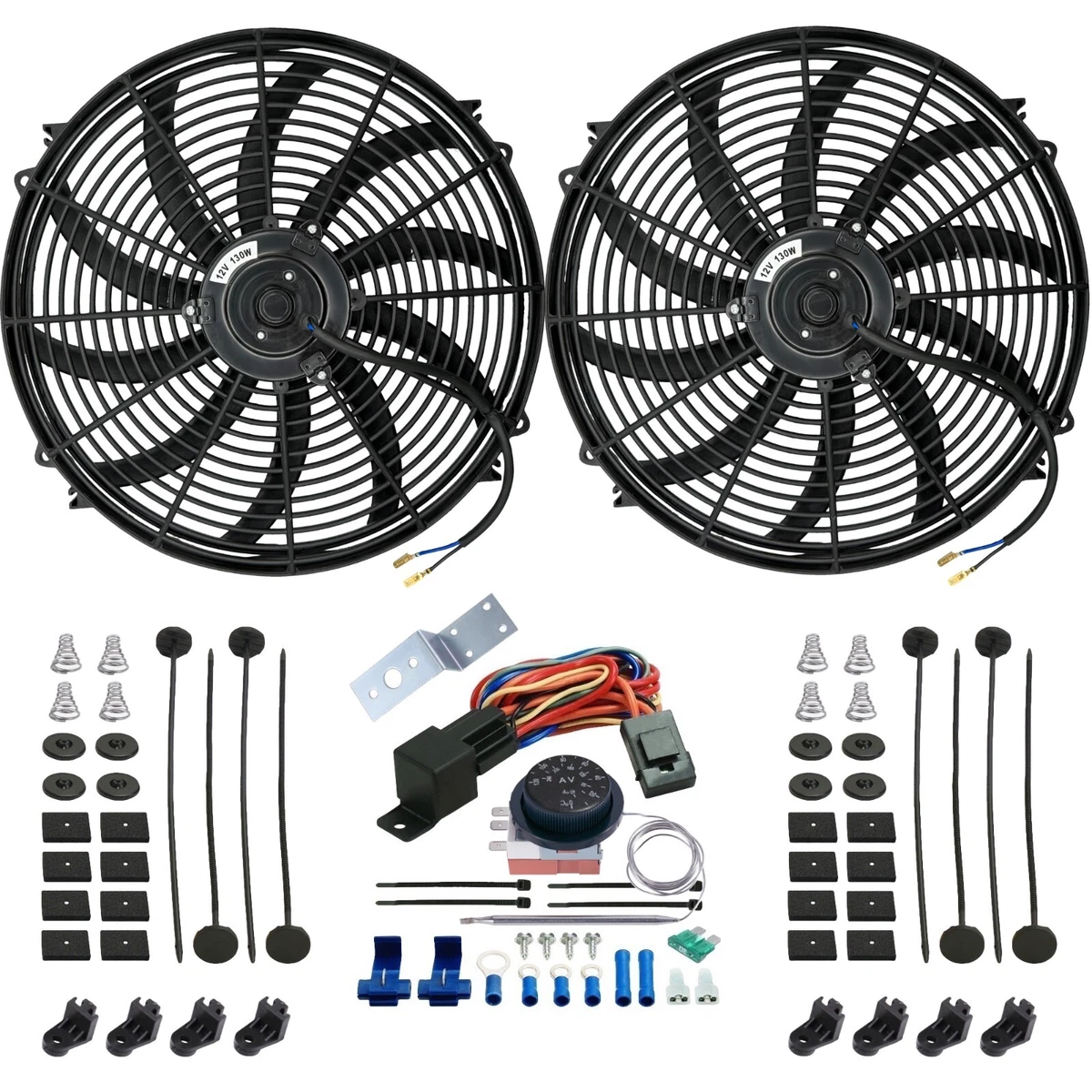 Dual Electric Radiator Fans