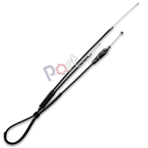 Throttle Cable + Clutch Cable for Suzuki DS80 1985-2000 【Partners Part ...