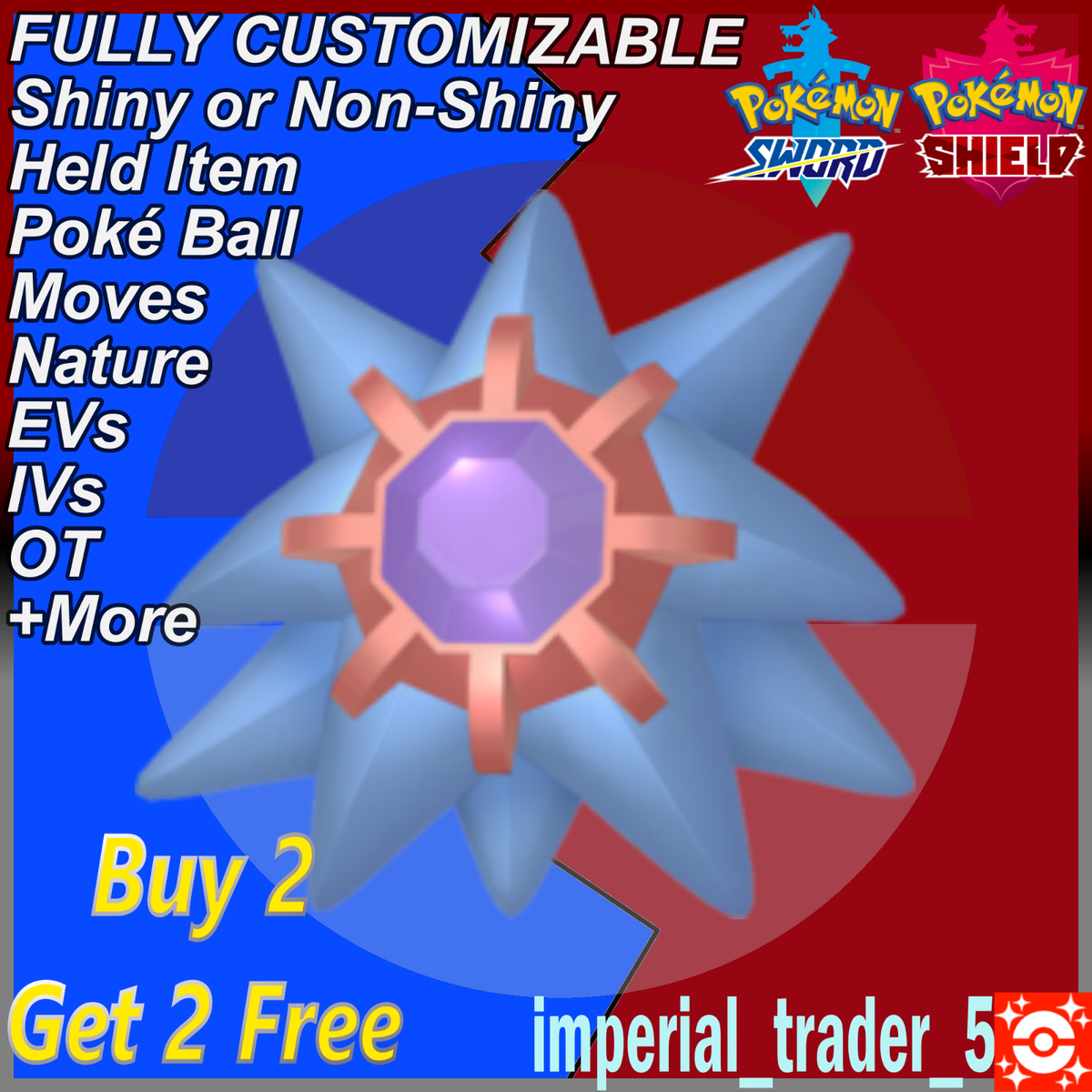 Starmie Pokemon Go