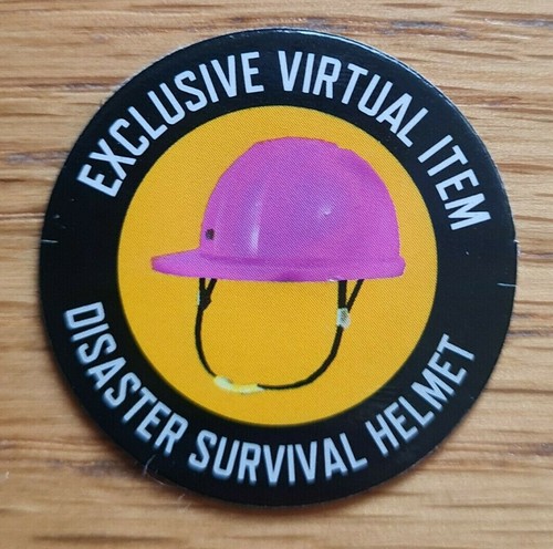 Roblox DISASTER SURVIVAL HELMET exclusive virtual RARE CODE - IMMEDIATE ...