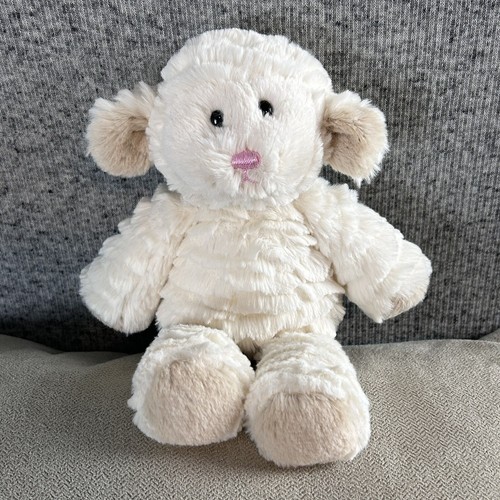Mary Meyer Plus Lamb Sheep 10" Stuffed Animal Ivory White Soft Fluffy ...