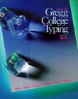 Gregg College Typing Series Six by Ober, Scot; Lloyd, Alan C.; Winger ...