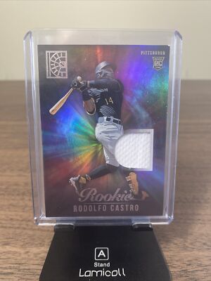 2022 Panini Capstone Rodolfo Castro Player Worn Rookie Relic Card #RM ...