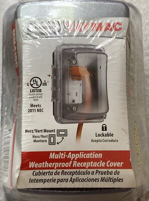 Taymac Mm410c While In Use Weatherproof Cover, 1 Gang, 5-1/2 In H, 3-3/ ...