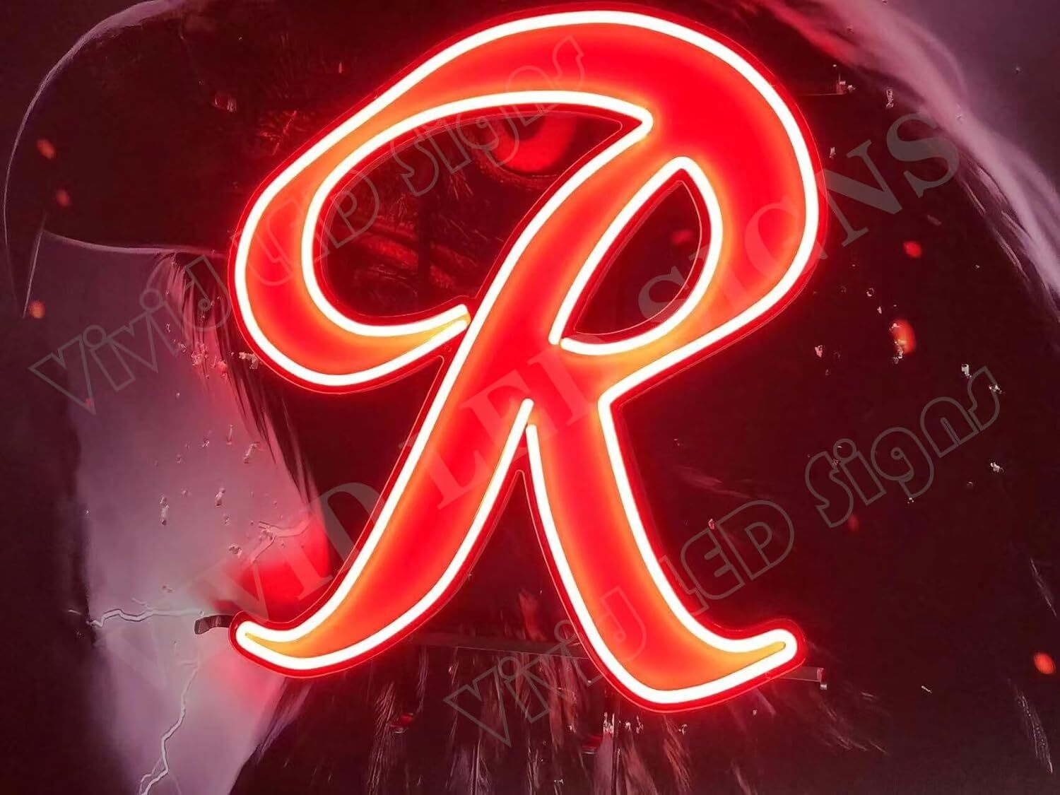 Rainier Beer Big R Bar 24"x20" Vivid LED Neon Sign Light Lamp With ...