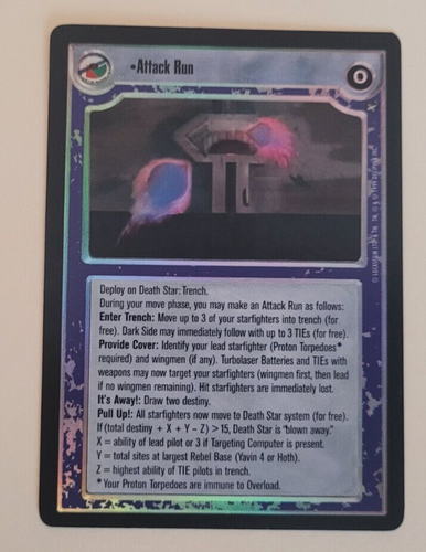 Decipher Reflections 1 Foil Attack Run LS SWCCG LP | eBay