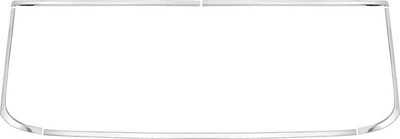 1966-67 Chevy II Nova; Rear Window Molding Set; 2 Door Hardtop; 5 Piece ...