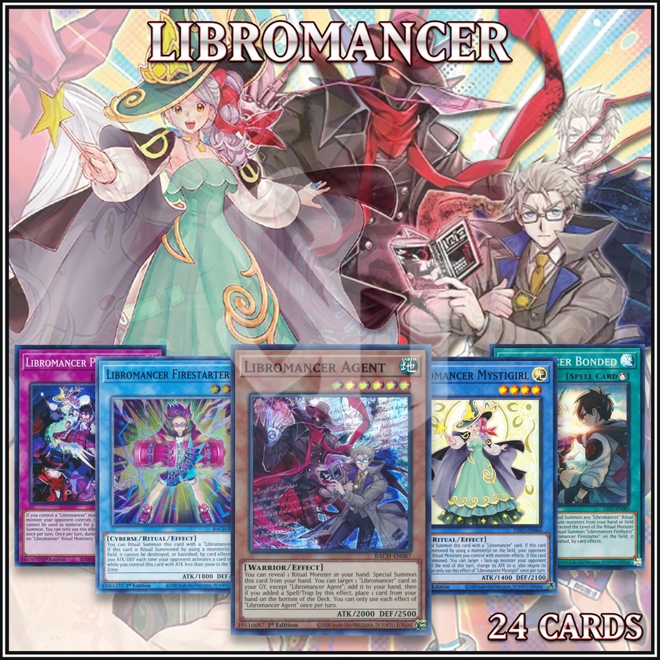 LIBROMANCER DECK 24 | Agent Mystigirl Bonded Firestarter Intervention ...