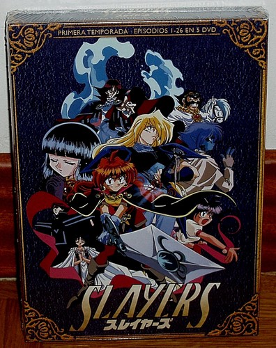 Slayers Box 1 First Season 5 Discs DVD New Sealed (Sleeveless Open) R2 ...