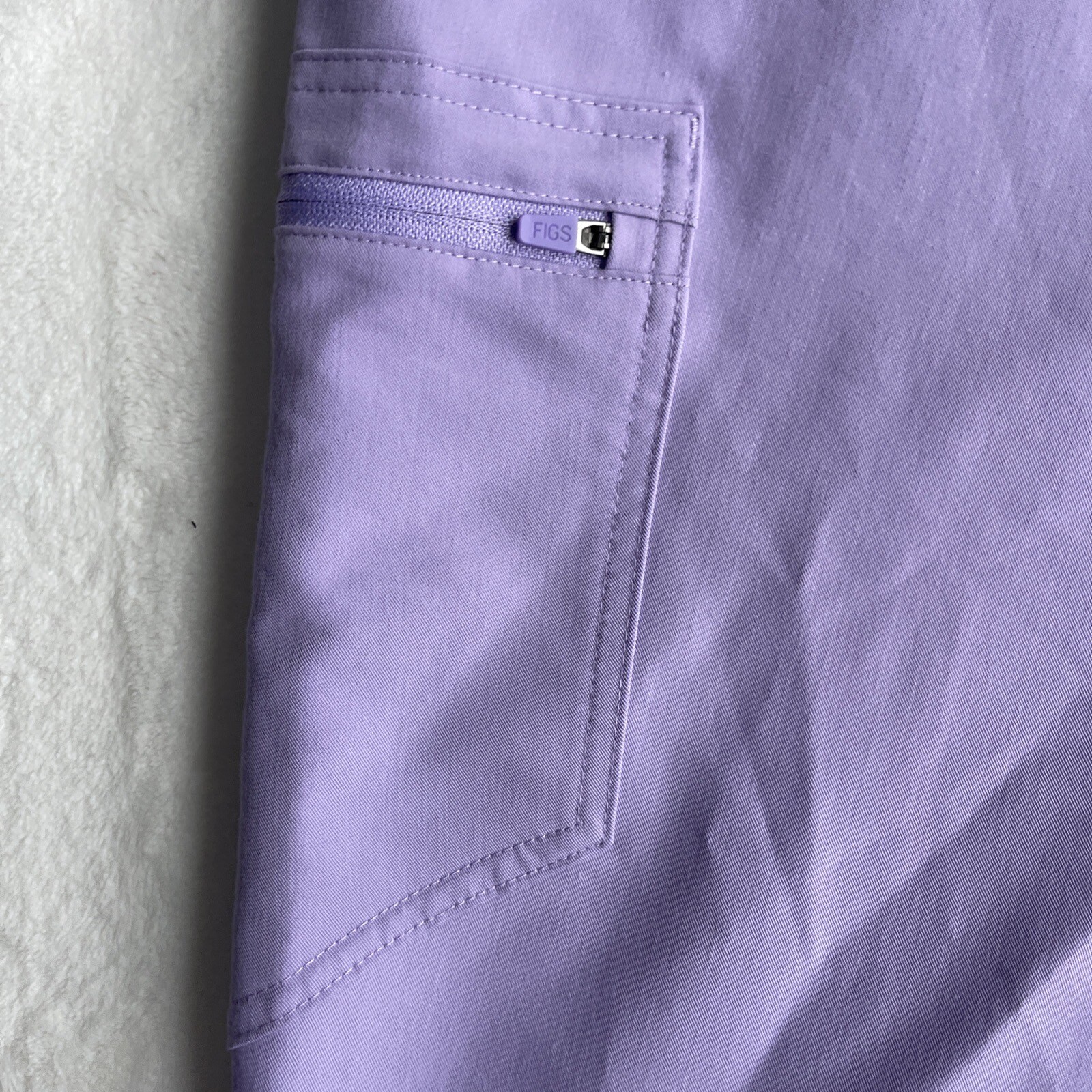 FIGS Scrubs Lavender Dew Womens Set Rafaela Top XXL Zamora Bottoms 3XL ...